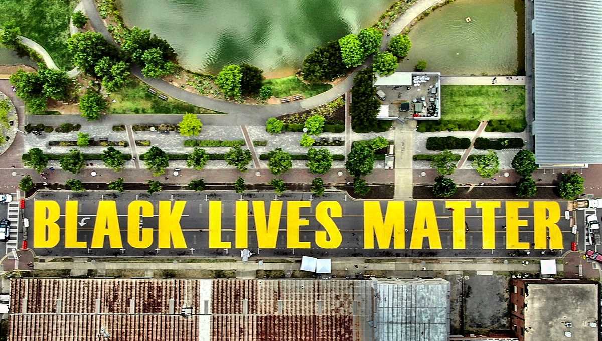 Activists want BLM street art to ignite change in racial equality