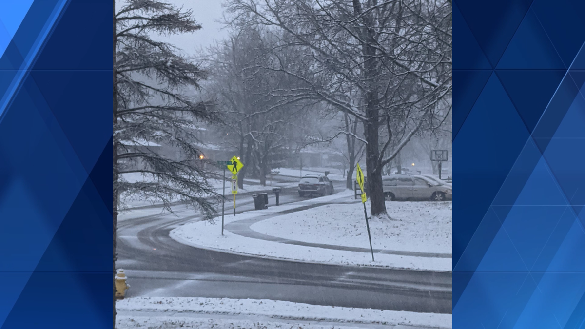 PHOTOS: Here's what snow looked like across Greater Cincinnati Friday