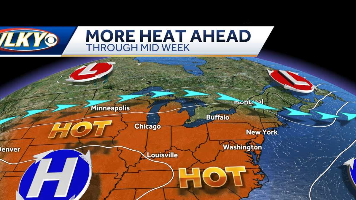Weekly weather planner: Sizzling summer temps continue, some storm ...