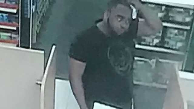 Man caught on camera suspected in prescription forgery case, police say