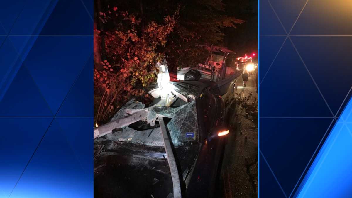 Car versus boat crash under investigation