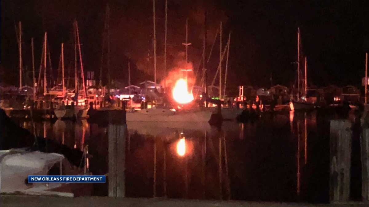 NOFD responds to overnight boat fire