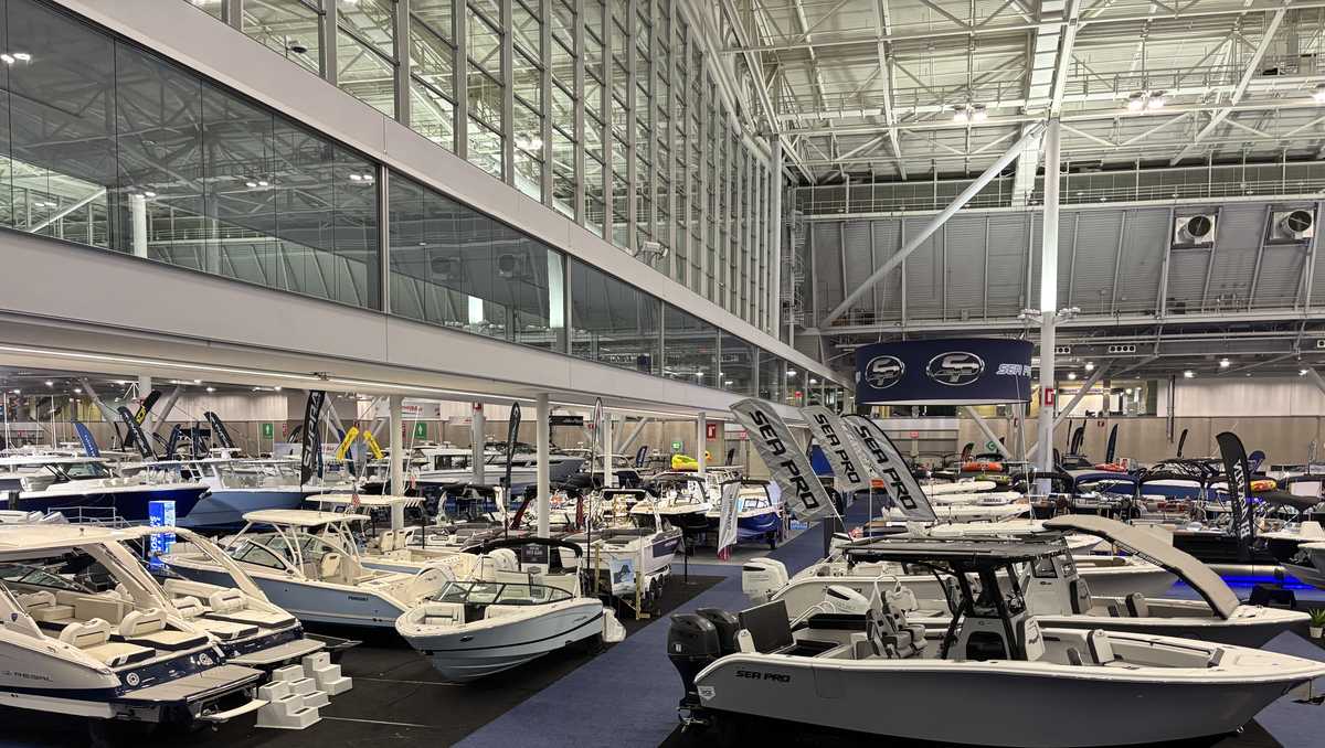 Ahoy! Hundreds of boats on display at New England Boat Show