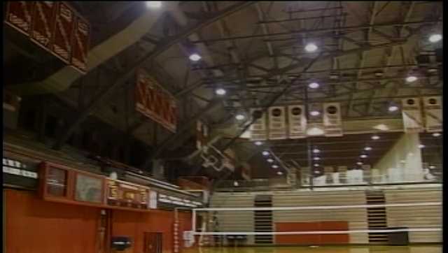 Bob Devaney Volleyball Seating Lopers Playing At Memorial Stadium