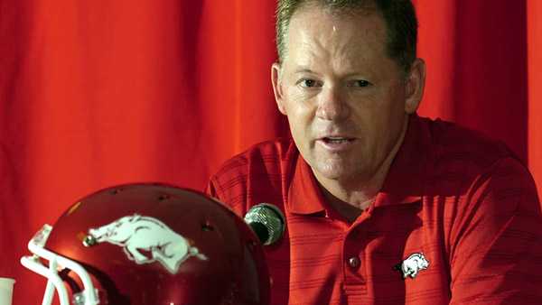 Arkansas brings back Bobby Petrino 11 years after he was fired