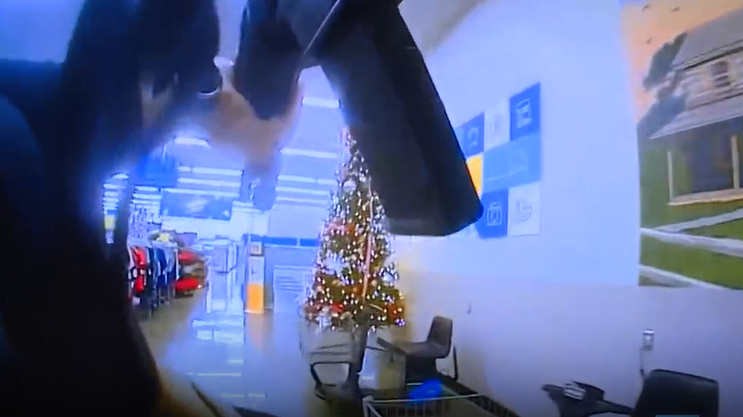 Body camera shows response to Walmart shooting that left four seriously ...