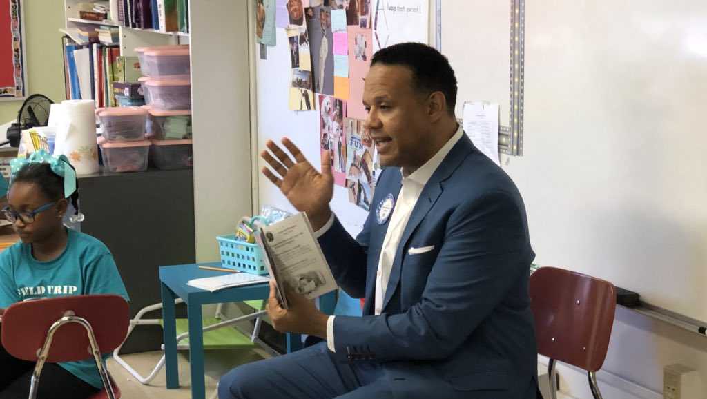 PHOTOS: WVTM 13 anchors read to students for Birmingham Reads Day