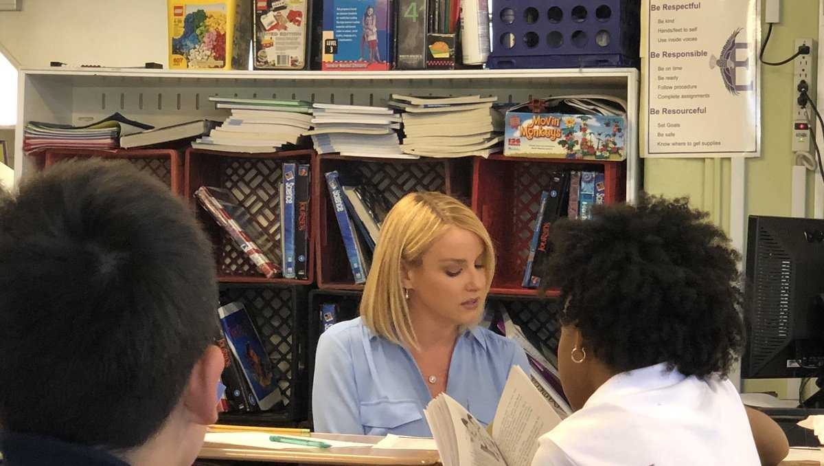 PHOTOS: WVTM 13 anchors read to students for Birmingham Reads Day