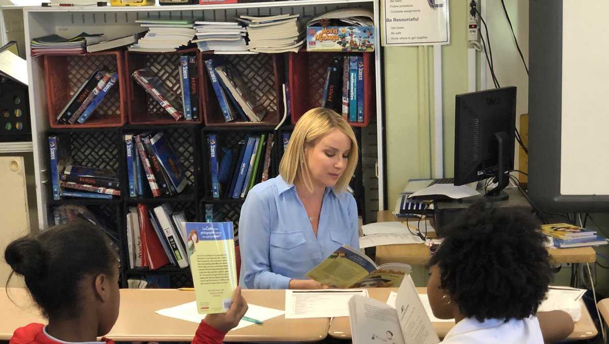 PHOTOS: WVTM 13 anchors read to students for Birmingham Reads Day