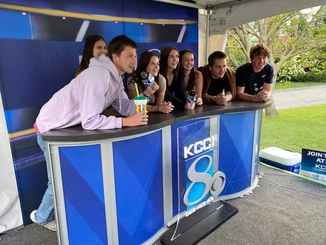 Photos from Monday at KCCI's Iowa State Fair booth