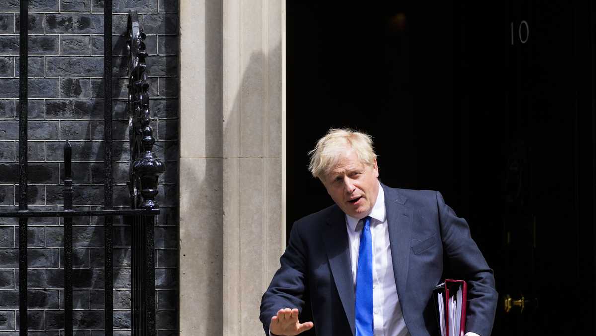 UK Prime Minister Boris Johnson resigns, remains UK prime minister for now