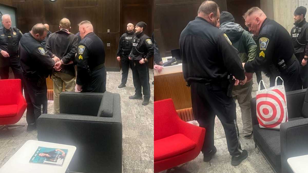 Protesters Arrested After Boston City Hall Sit In Demanding Faneuil