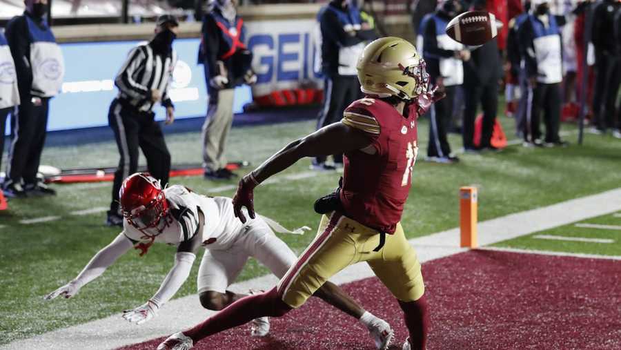 Boston College backups help beat Louisville 34-27