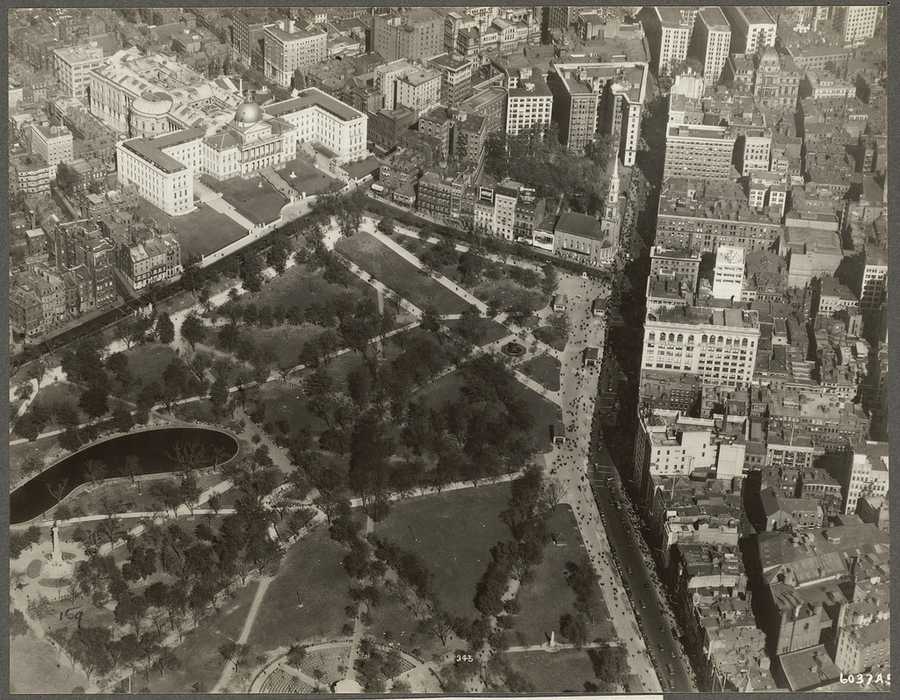 Then and now: Seeing Boston from above