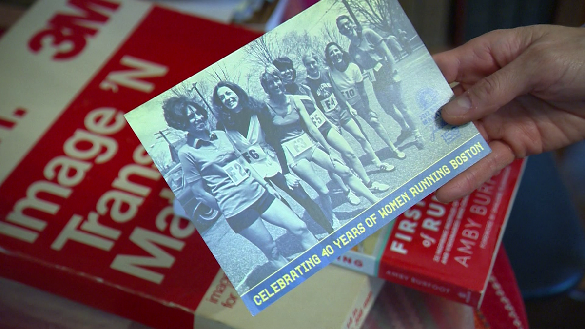 Pioneer for women in Boston Marathon recalls early races without ...