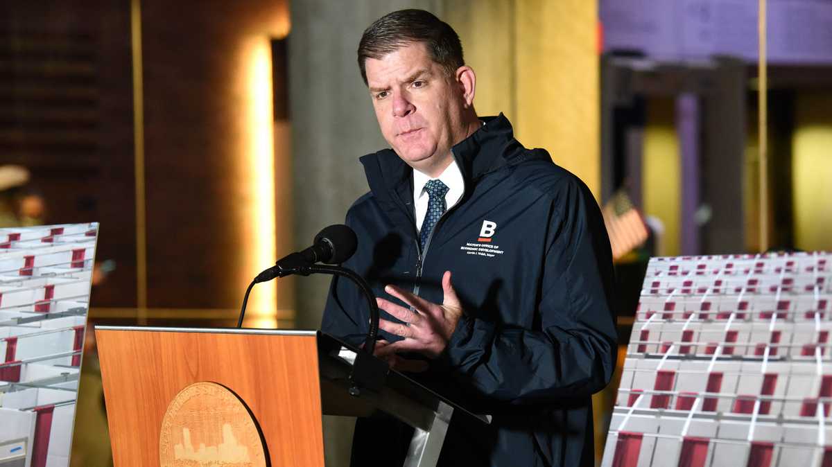 Mayor Walsh gives update on city's COVID-19 response and recovery