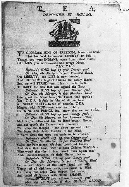 This day in history: Images of the Boston Tea Party