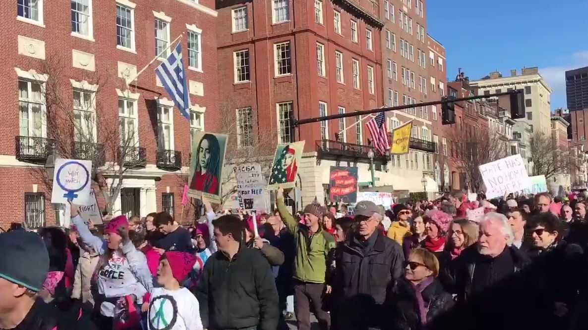 Photos: Boston Women's March for America