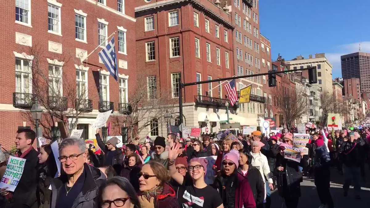 Photos: Boston Women's March for America