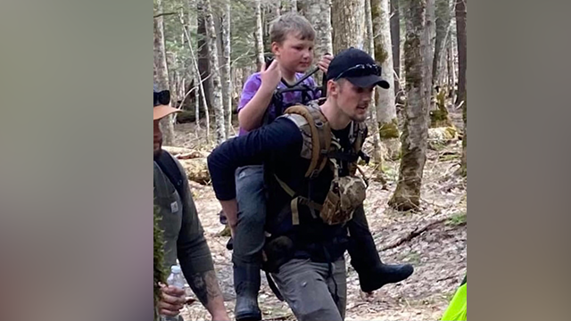 Wisconsin boy missing for 2 days is found safe in Michigan park