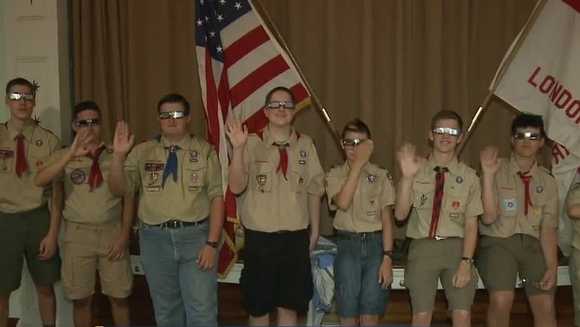 Londonderry Boy Scouts head west to watch eclipse