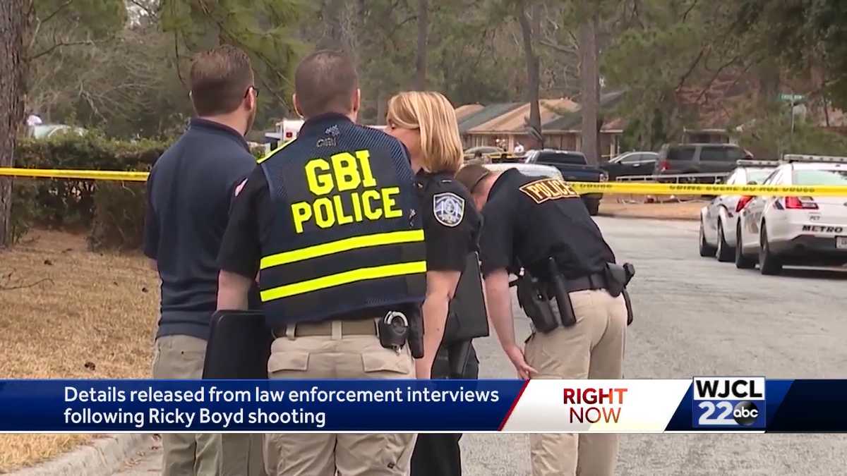 Law enforcement officers detail moments before shooting death of Ricky Boyd