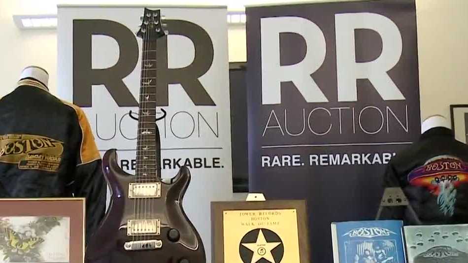 Items belonging to Boston lead singer Brad Delp up for auction