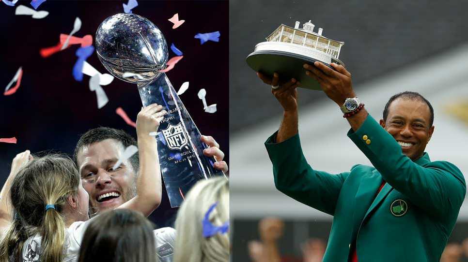 Patriots quarterback Tom Brady has epic response to Tiger Woods winning ...