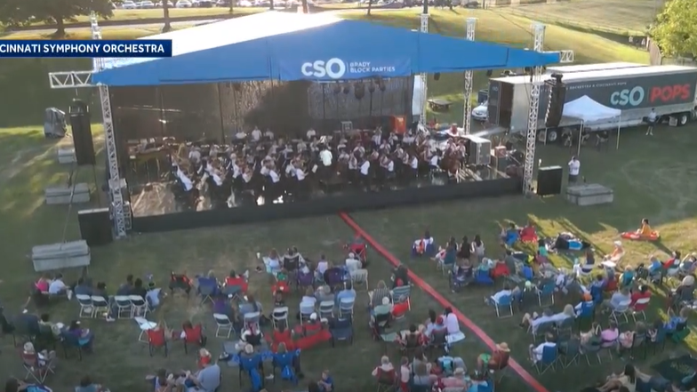 Cincinnati Symphony Orchestra preparing for summer outdoor concert series