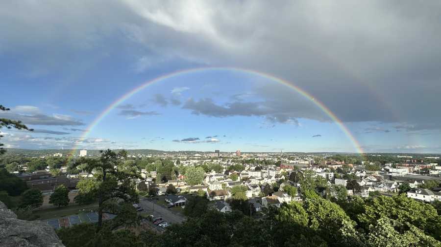 Photos: Rainbow appears across many parts of New Hampshire
