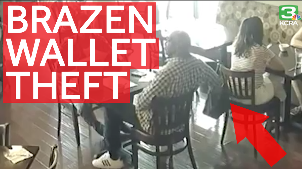 Video shows brazen wallet theft at Vacaville restaurant
