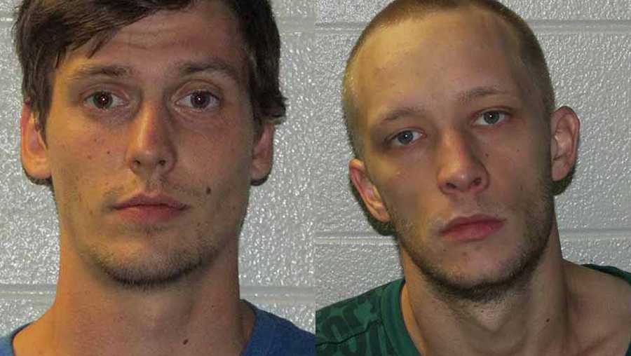 Men face dozens of charges after store, restaurant break-ins, officials say