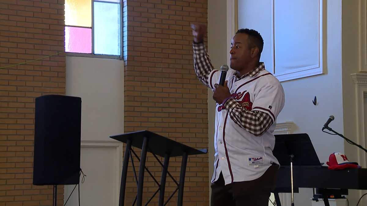 Former Atlanta Braves, Falcons player brings his important message to ...