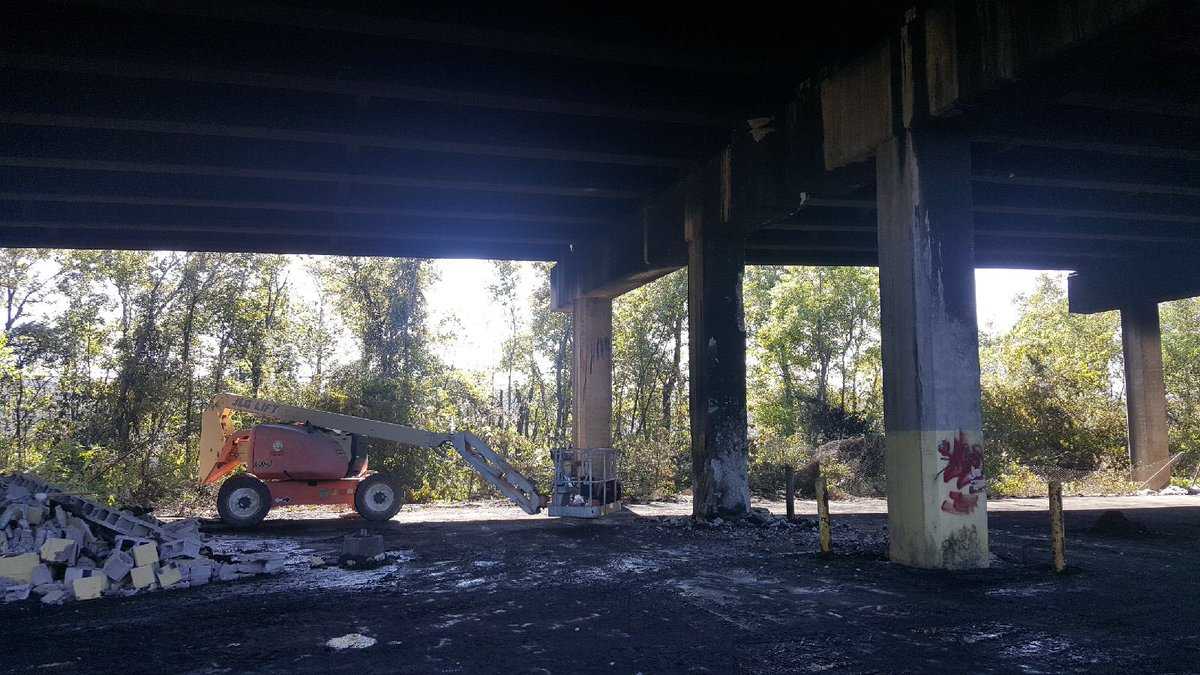 Emergency repairs under High Rise lead to delays, lane closures through ...