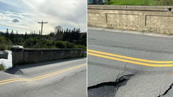East Main Street bridge closed due to collapse, fire department says