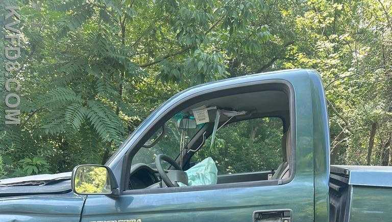 Pickup truck crashes through closed Chester County, Pa. bridge, leaks ...