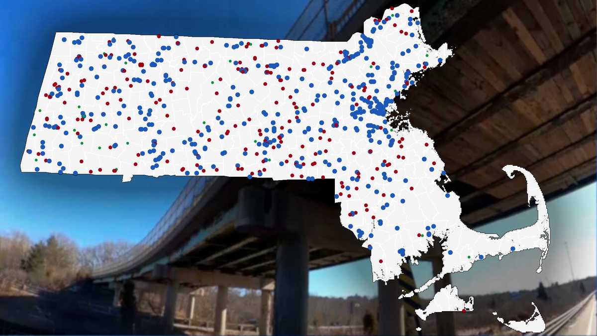 Aging bridges in Massachusetts face growing structural concerns