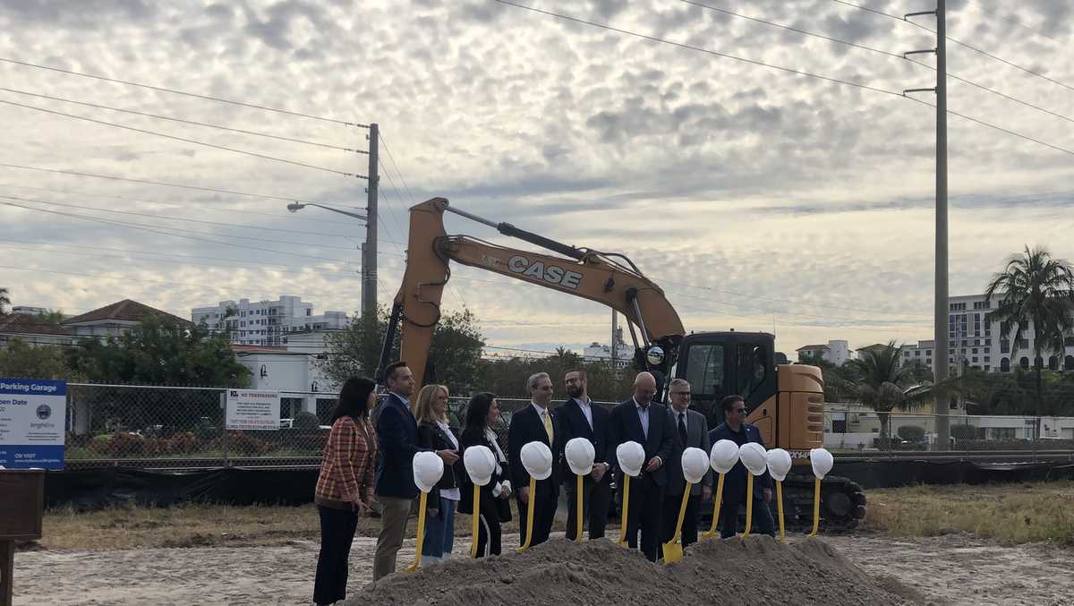 Brightline Boca Raton station construction begins
