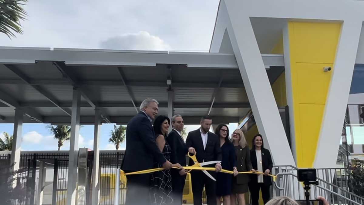 Florida Brightline station to open Wednesday