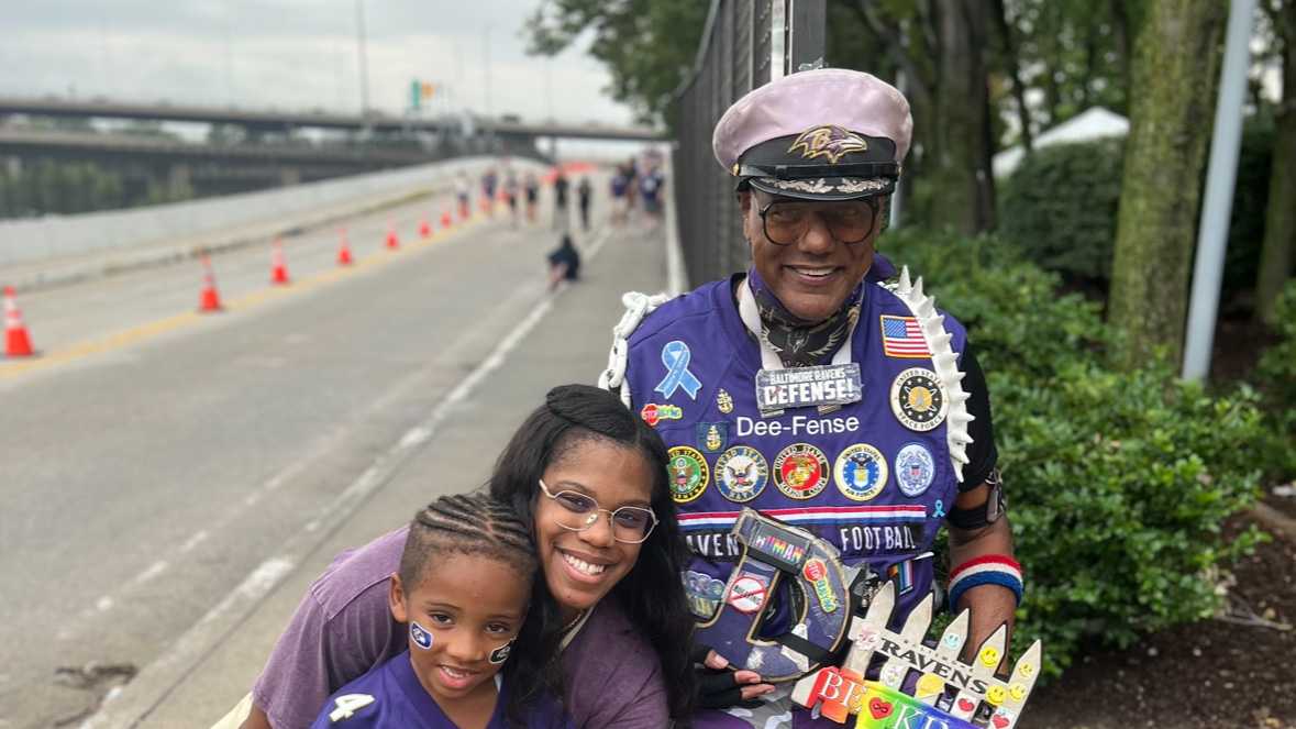 Ravens Flock remembers Captain Dee-Fense | Fan photos