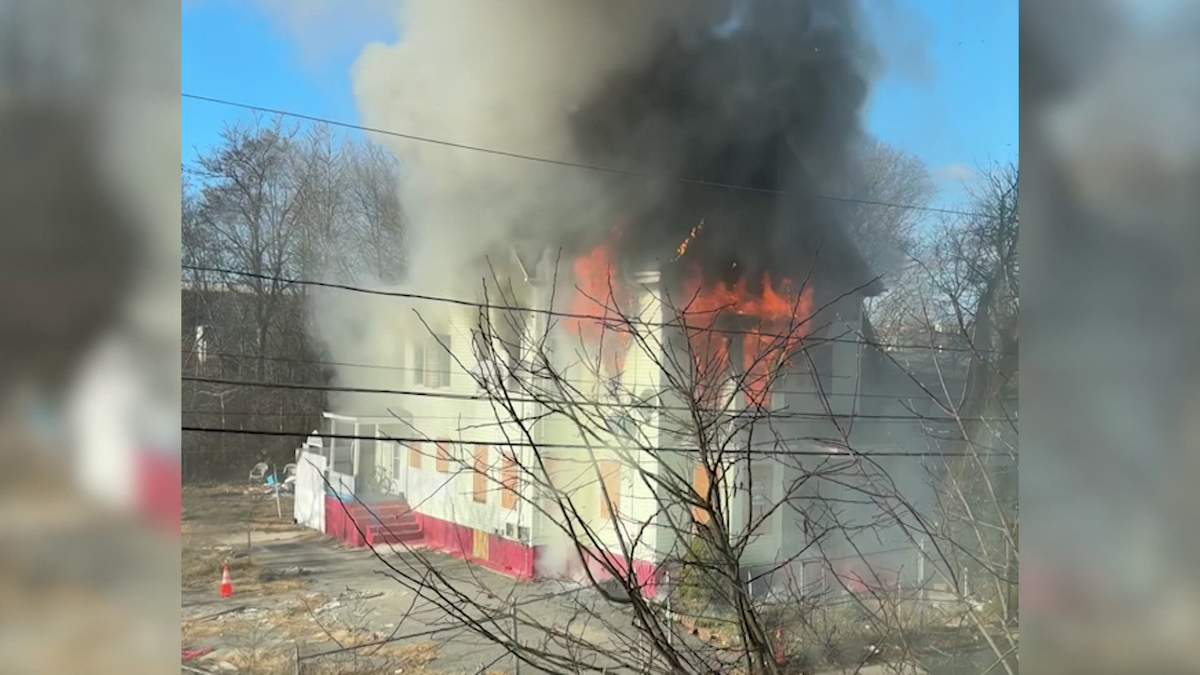 Brockton home, previously damaged by fire, burns again