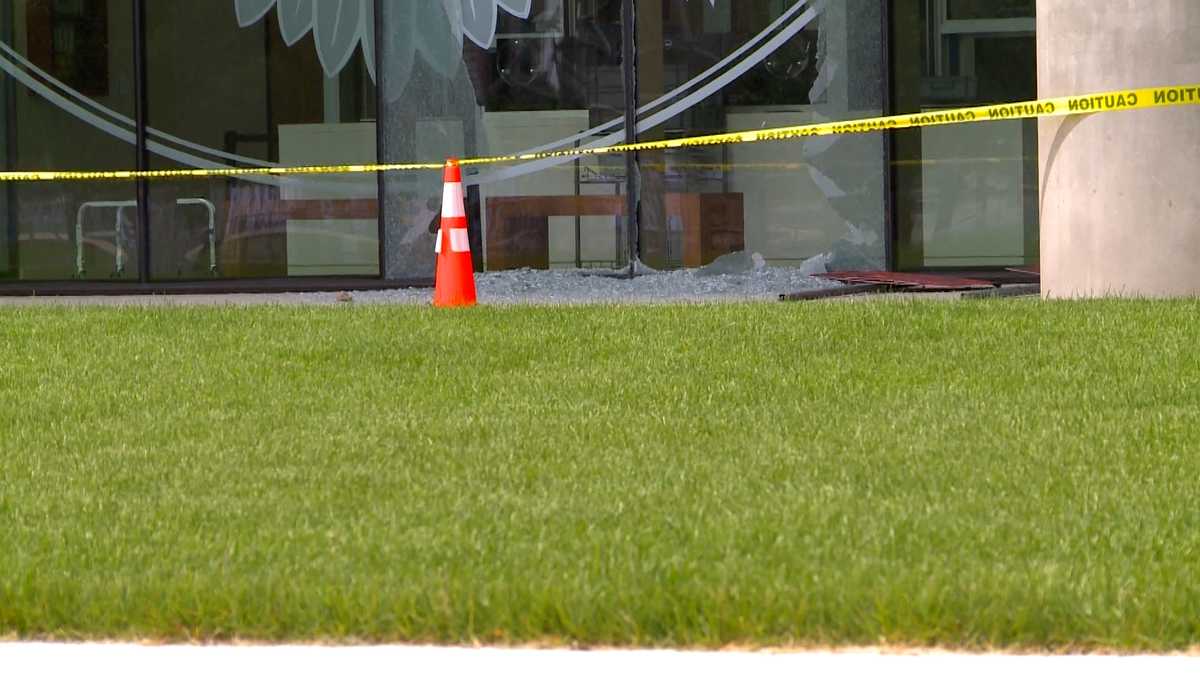 New federal courthouse Downtown damaged, man arrested and charged