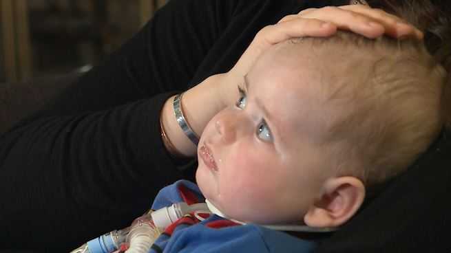 Baby boy with rare disease returns home after months of treatment