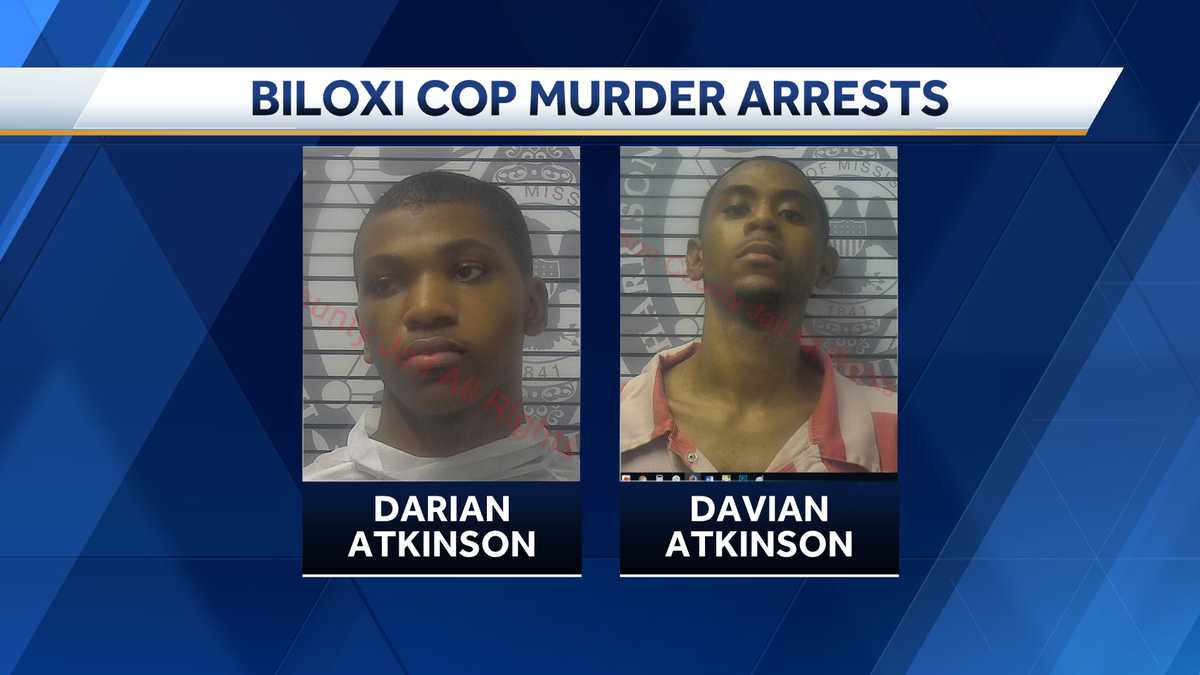 Suspect In Biloxi Officer Shooting Captured Brother Also Arrested