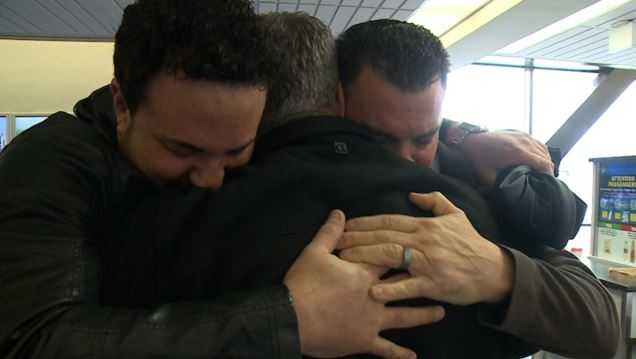 Brothers meet for the first time since birth
