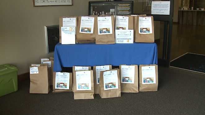 Brown Bag project keeps children busy while school is out