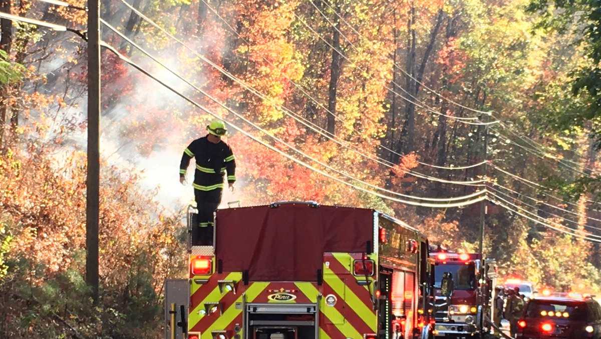 Rocky Ridge Road closed at Hwy. 280 as firefighters battle brush fire