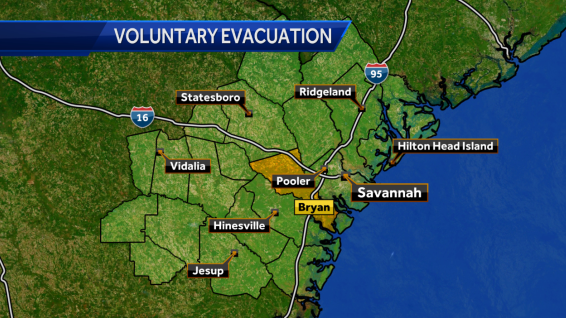 Bryan County leaders issue voluntary evacuation order for areas of ...