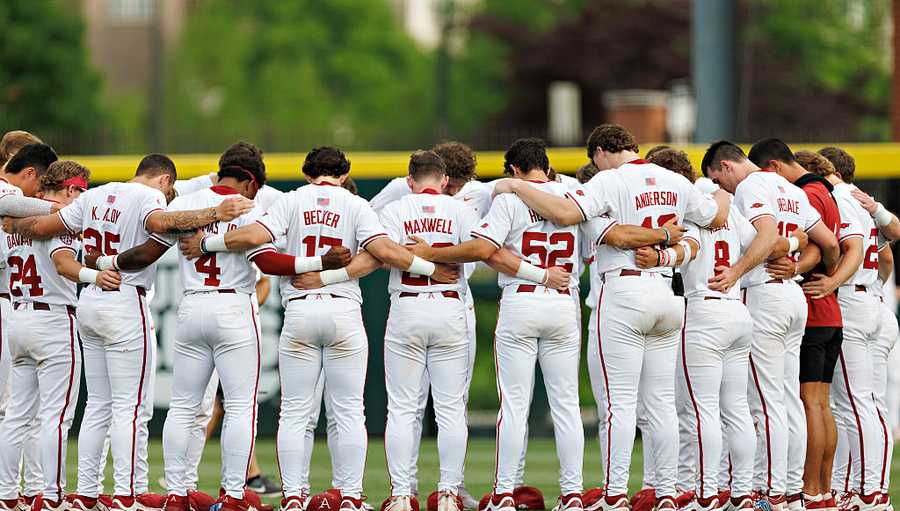 Arkansas falls to LSU again, eliminated from College World Series