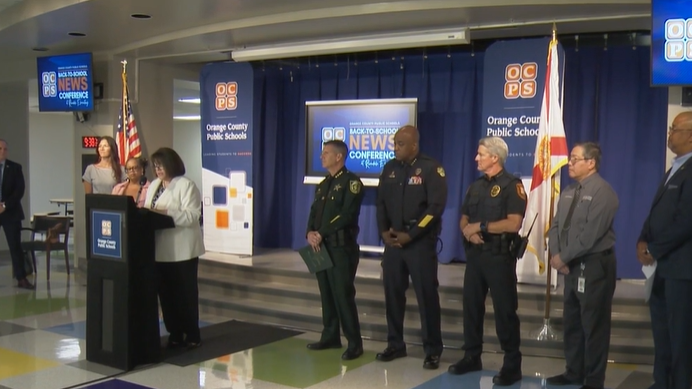 OCPS holds press conference ahead of new school year